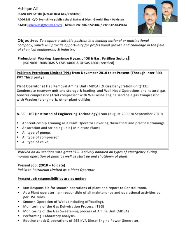 Ashique Ali Updated CV | PDF