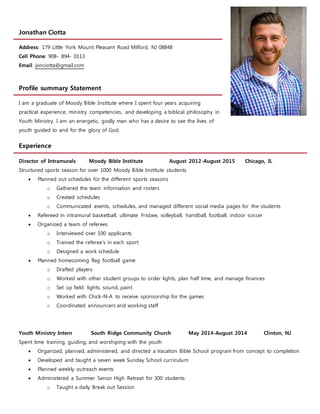 Final Resume | DOCX