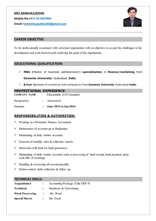 zeeshan new cv | DOCX | Business Accounting & Finance | Business