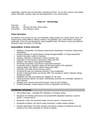 My Profile | DOCX | Business | Business and Finance