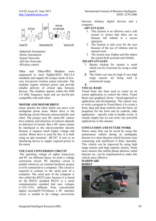 PERSON ALIVE DETECTION | PDF | Internet of Things | Internet