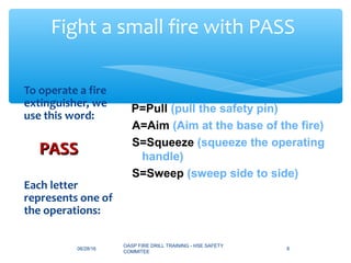 FIRE DRILL | PPT