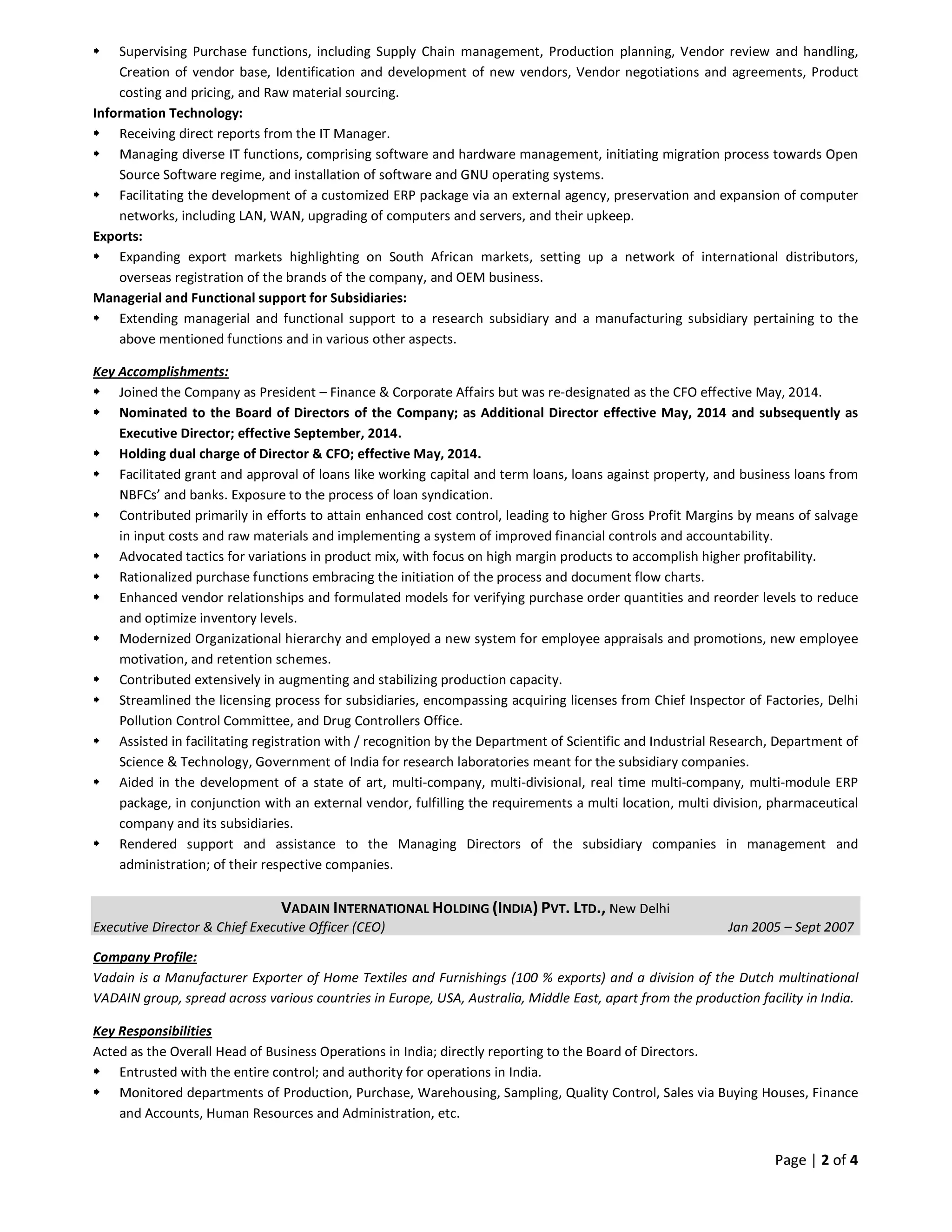 CV_KAPIL KOHLI_201115_WOR | PDF