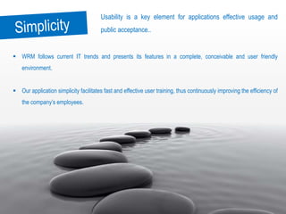 WRM-Presentation-EN | PPSX | Computer Software and Applications | Computing