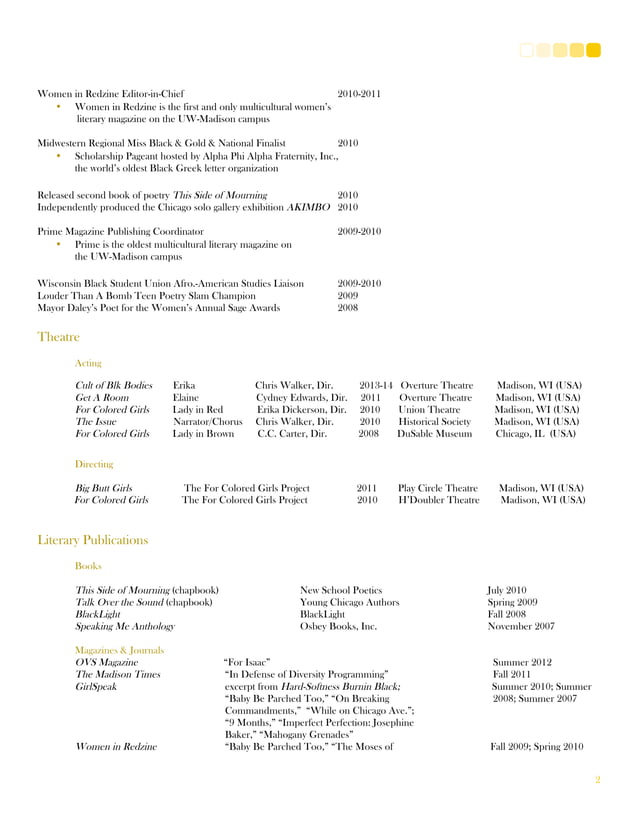 CV2 | PDF | Music | Entertainment