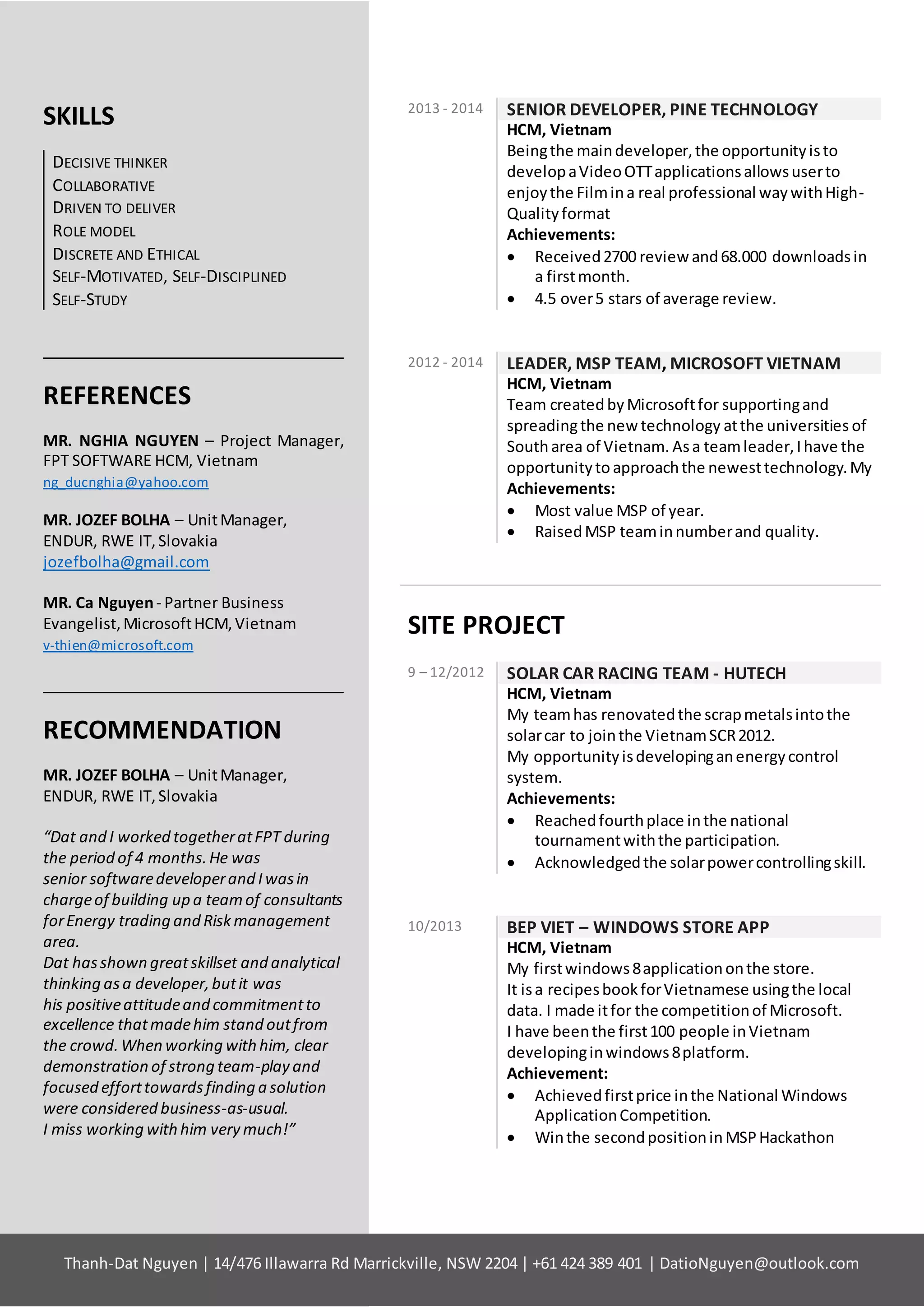 ThanhDat.Nguyen-Resume | DOCX