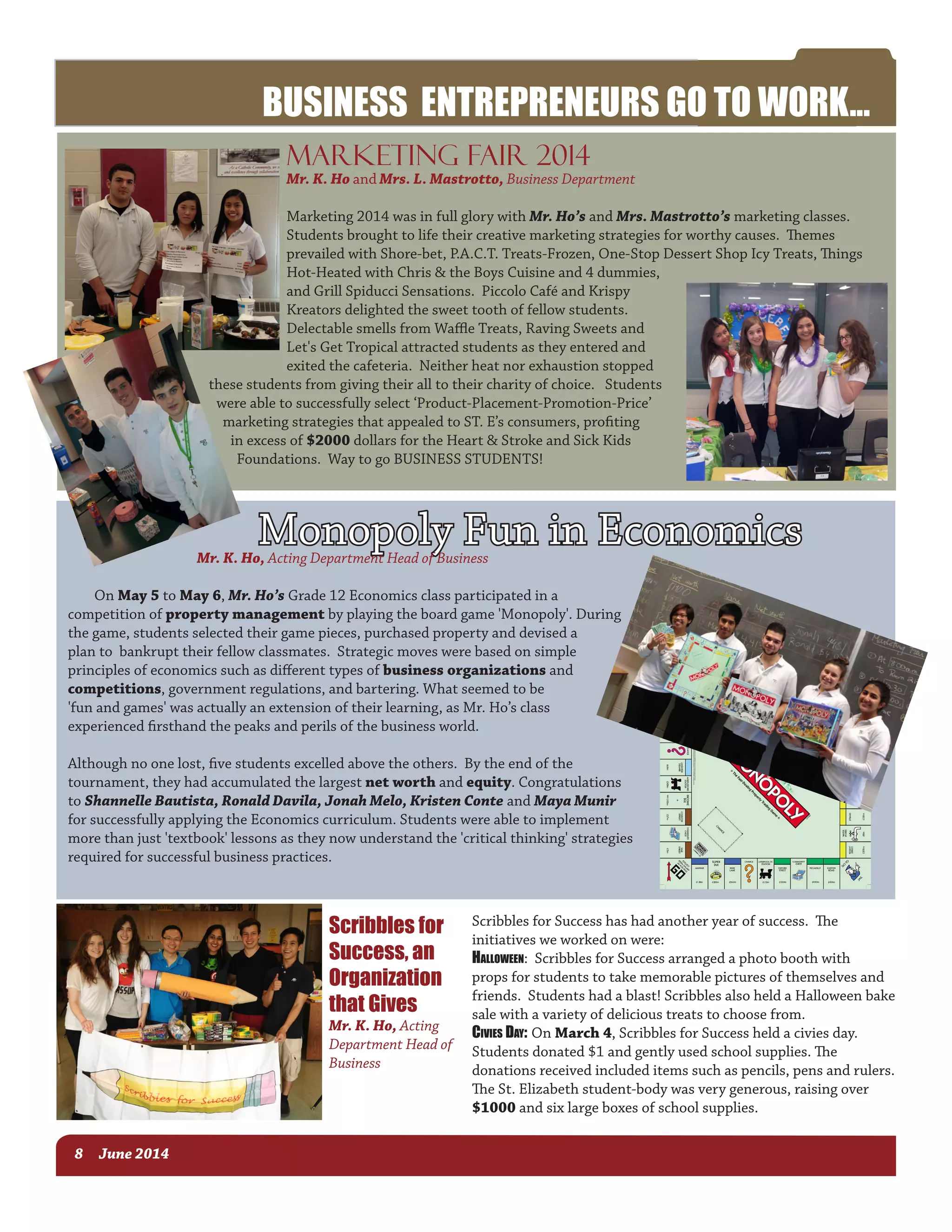 St. Elizabeth June 2014 Newsletter | PDF