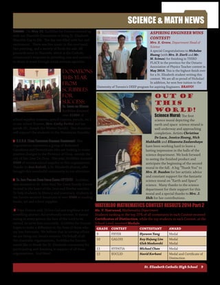 St. Elizabeth June 2014 Newsletter | PDF