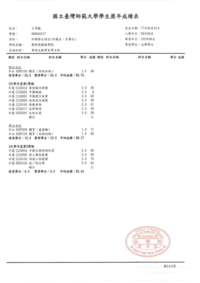 Transcript. Chinese | PDF