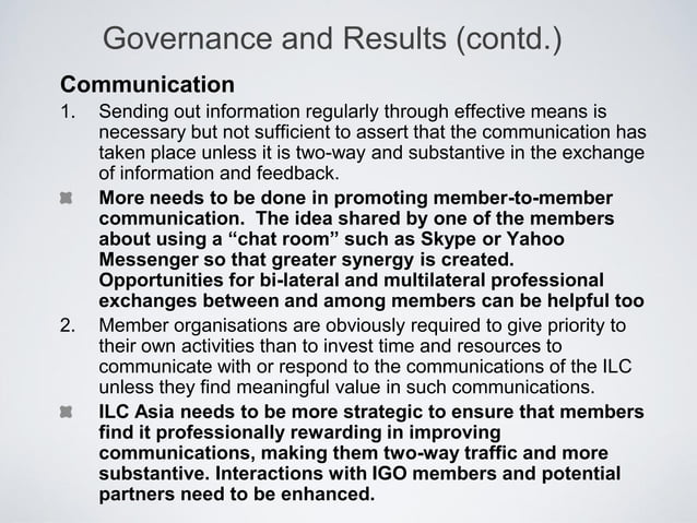 PPT of DRAFT Report on the Internal Review of the Regionalization ...