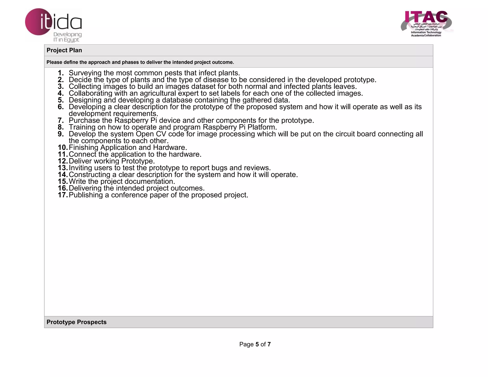 Graduation Project Proposal October 2014 | PDF