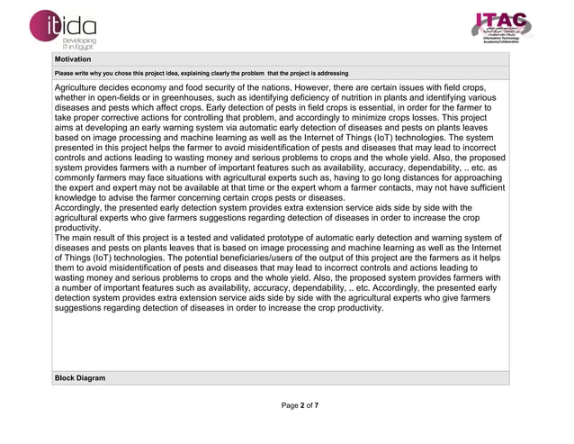 Graduation Project Proposal October 2014 | PDF | Agriculture | Industries