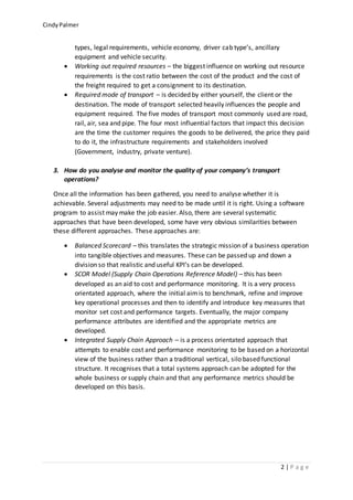 UNIT 9 ASSIGNMENT | PDF