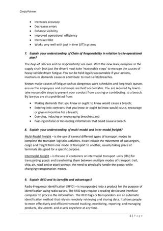 UNIT 9 ASSIGNMENT | PDF