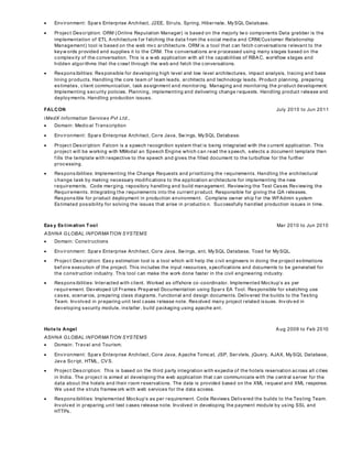 Ashok Architect resume | PDF
