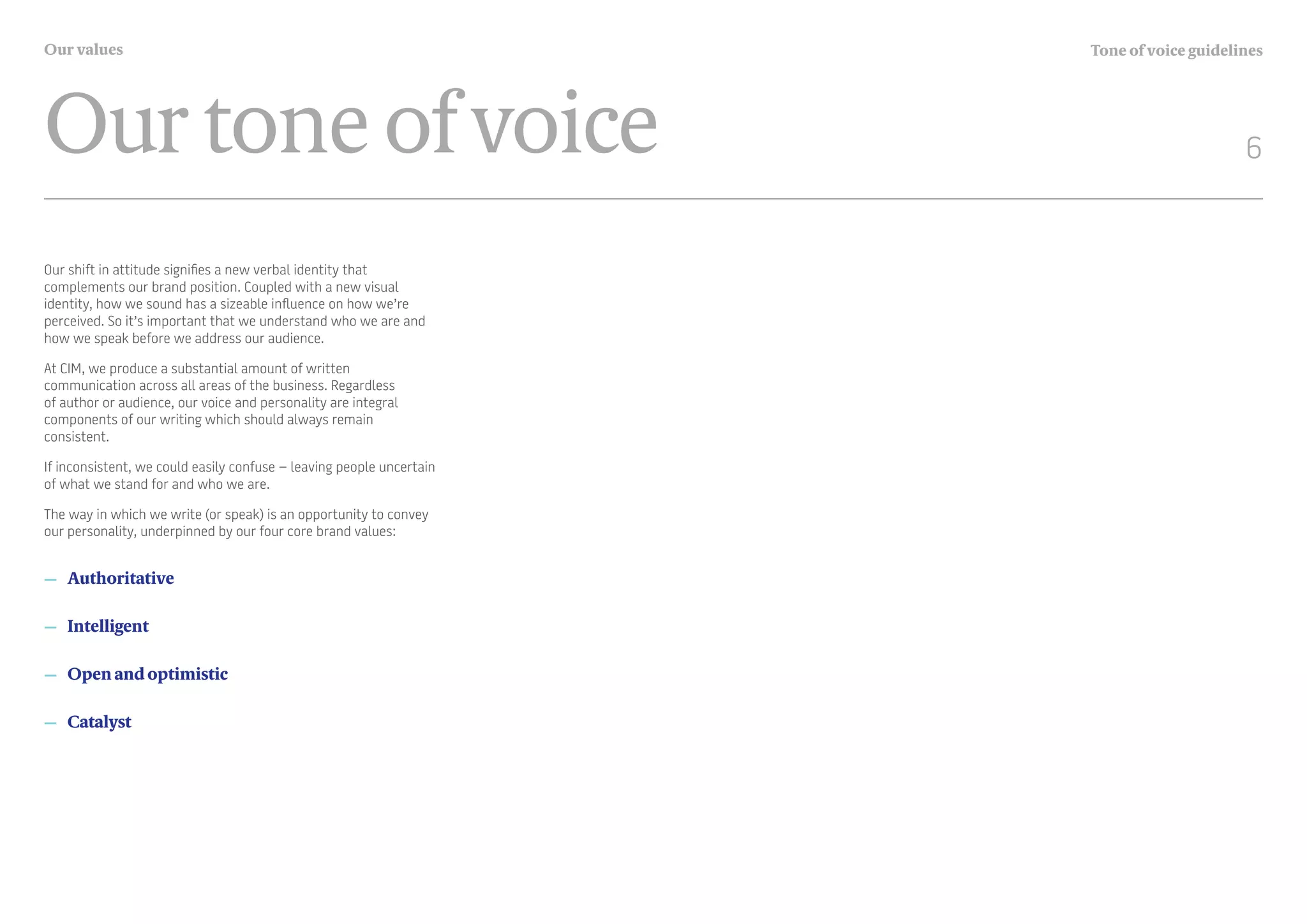 Tone of voice guidelines | PDF
