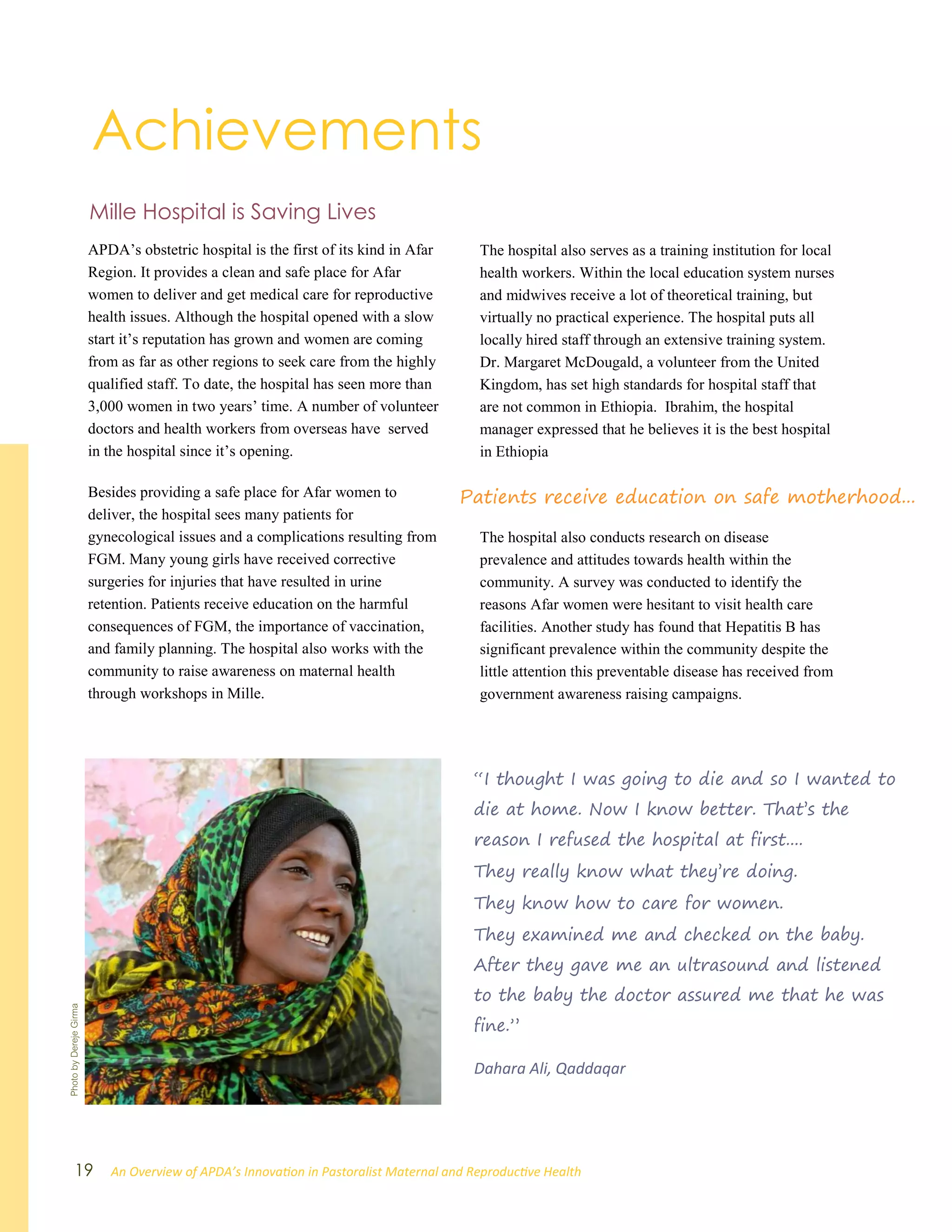 APDAs Innovation Maternal Health FINAL DRAFT online distribution | PDF