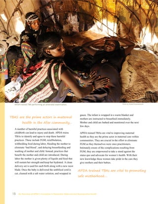 APDAs Innovation Maternal Health FINAL DRAFT online distribution | PDF