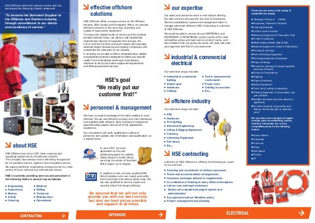 HSE brochure