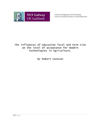 Robert Canavan Finished Thesis | DOCX