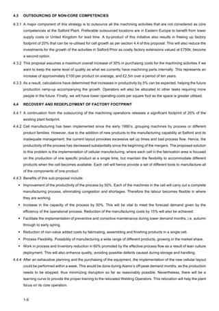 Manufacturing Strategy Proposal | PDF