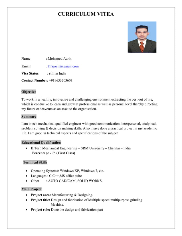RESUME AZRIN | PDF