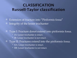 Subtrochanteric Femoral fractures & management | PPT