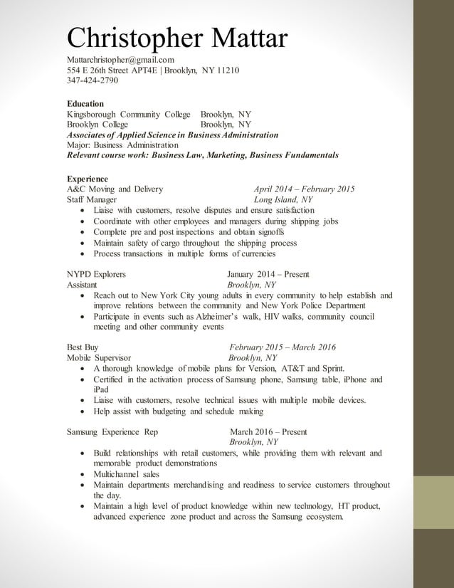 Chris resume | PDF