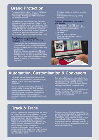 TracePACK_TP1_Overview | PDF | Business | Business and Finance