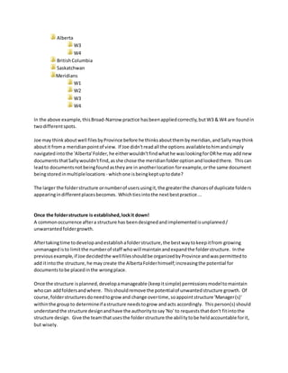 Folder Structure and Document Naming Convention Best Practices | DOCX
