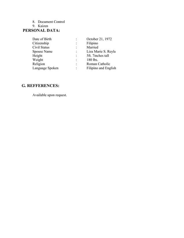 PMR RESUNME | PDF