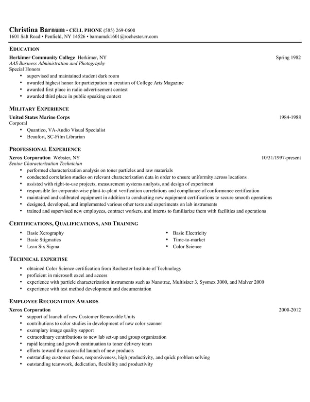 Christina's Resume | PDF