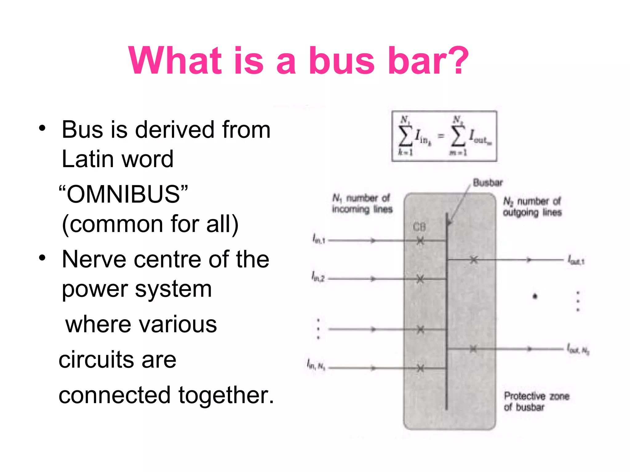 BUSBAR PROTECTION | PPT