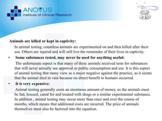 PRE-CLINICAL LAB ANIMALS ppt | PDF