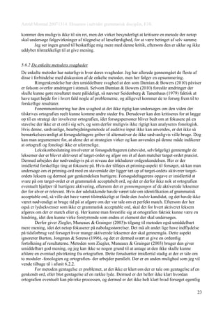 Ortografis indflydelse på fonologis psykologiske realitet | PDF