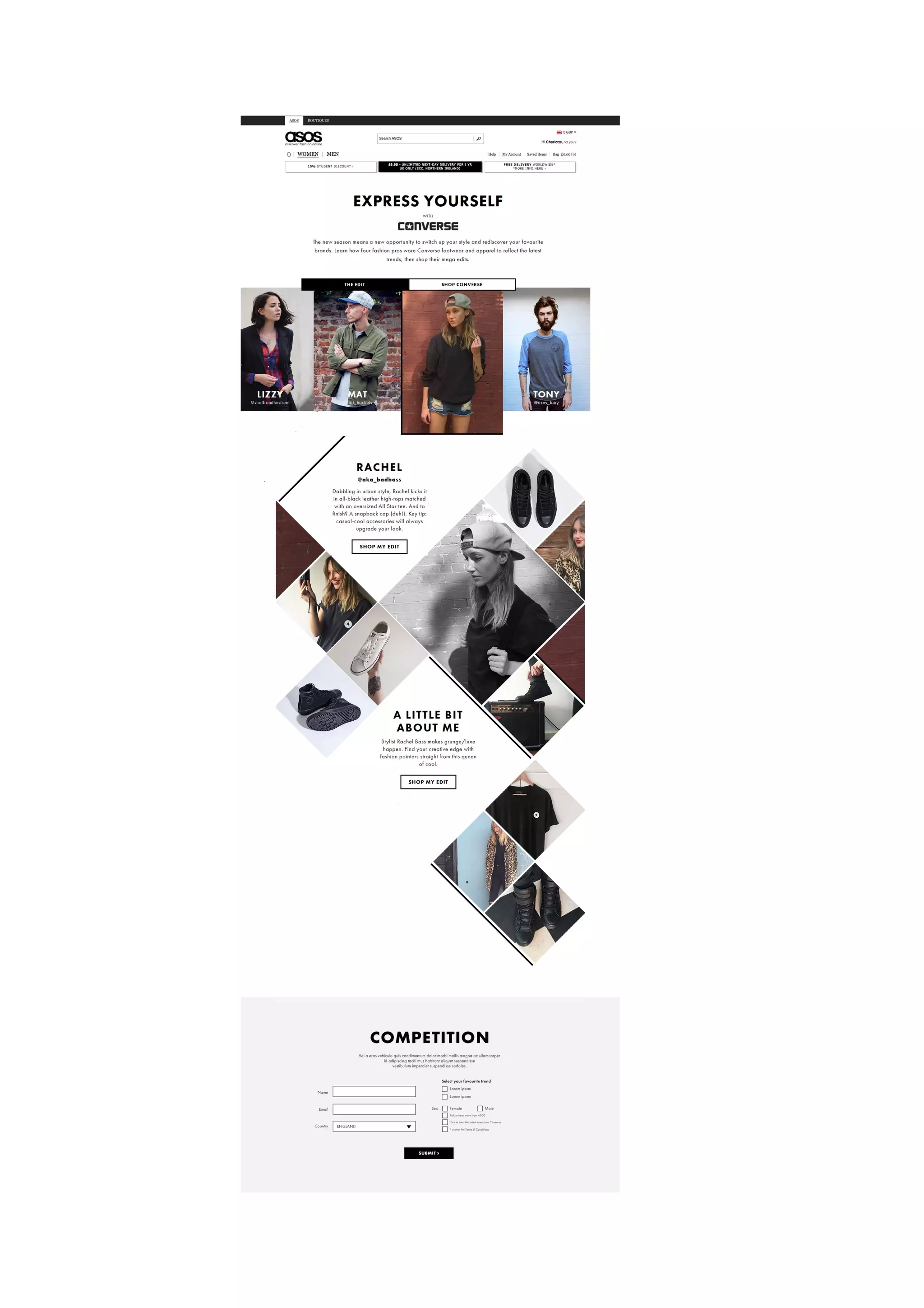 ASOS X CONVERSE 2015 | PDF