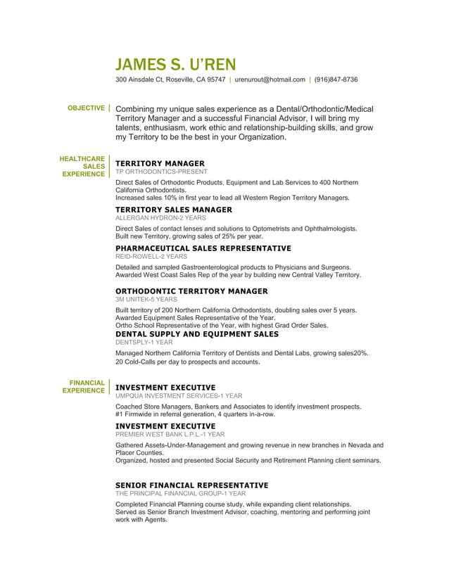 Jim Resume 9-15 | PDF