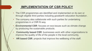 DESHPREM CSR | PPTX | Non-Profit Organizations | Industries