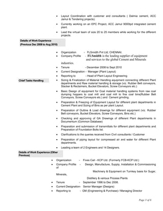 AVS Krishna Resume | DOC