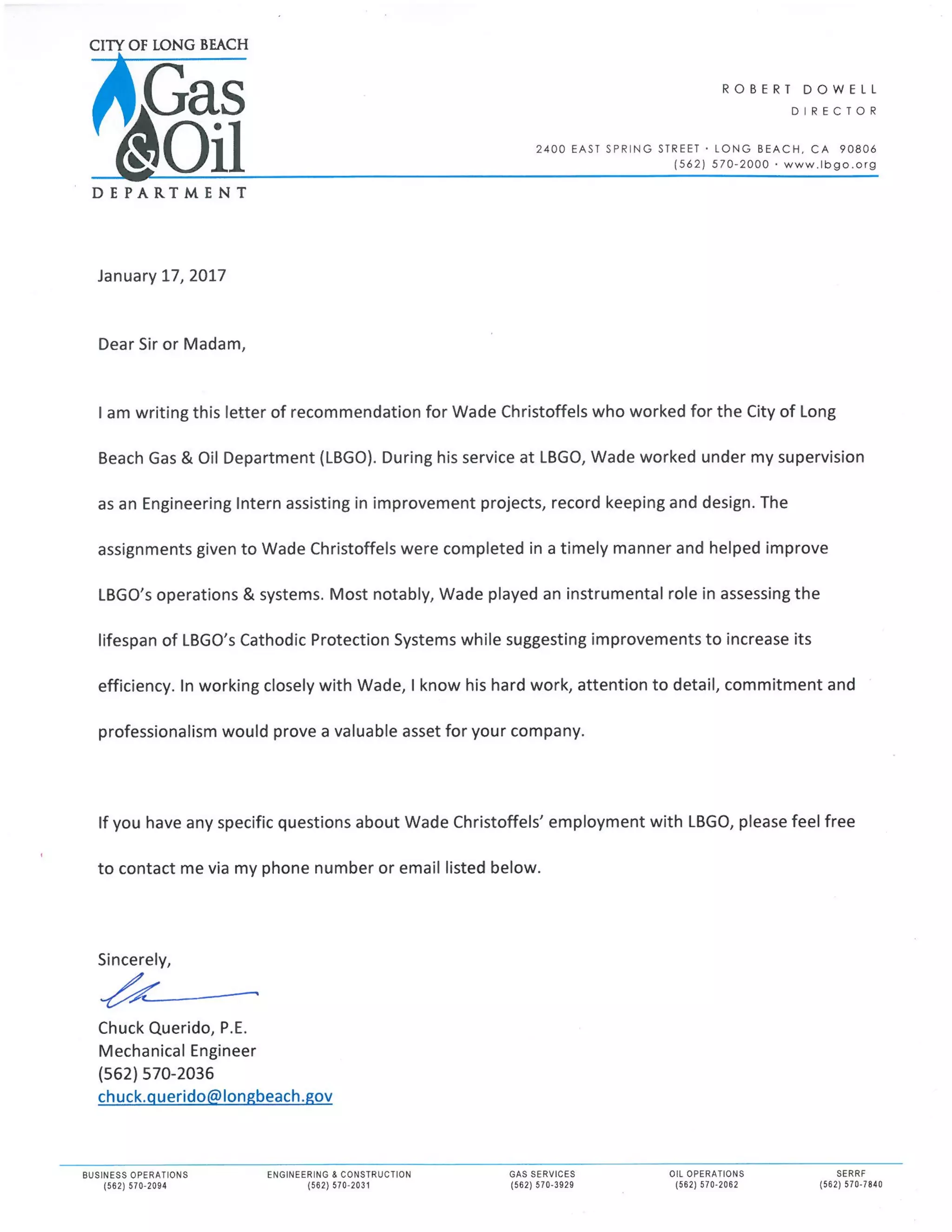 letter of recommendation | PDF