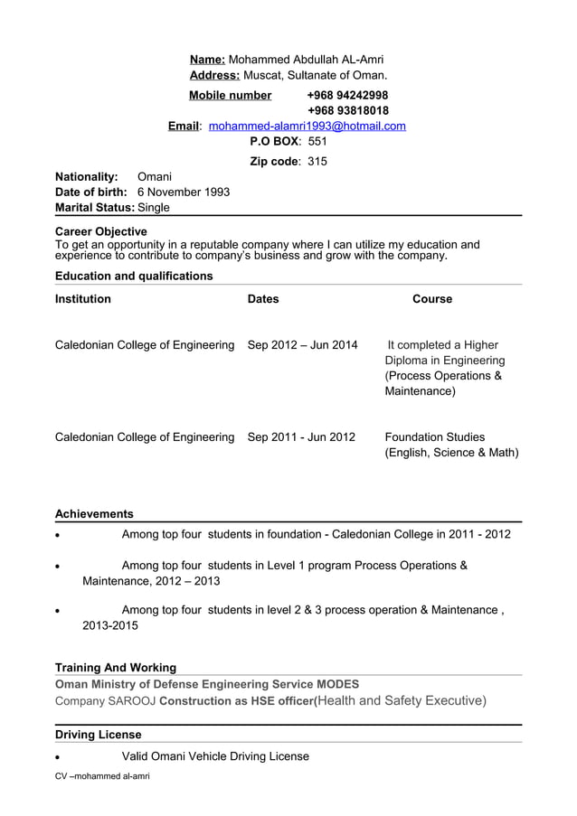 Cv PDF cv-pdf