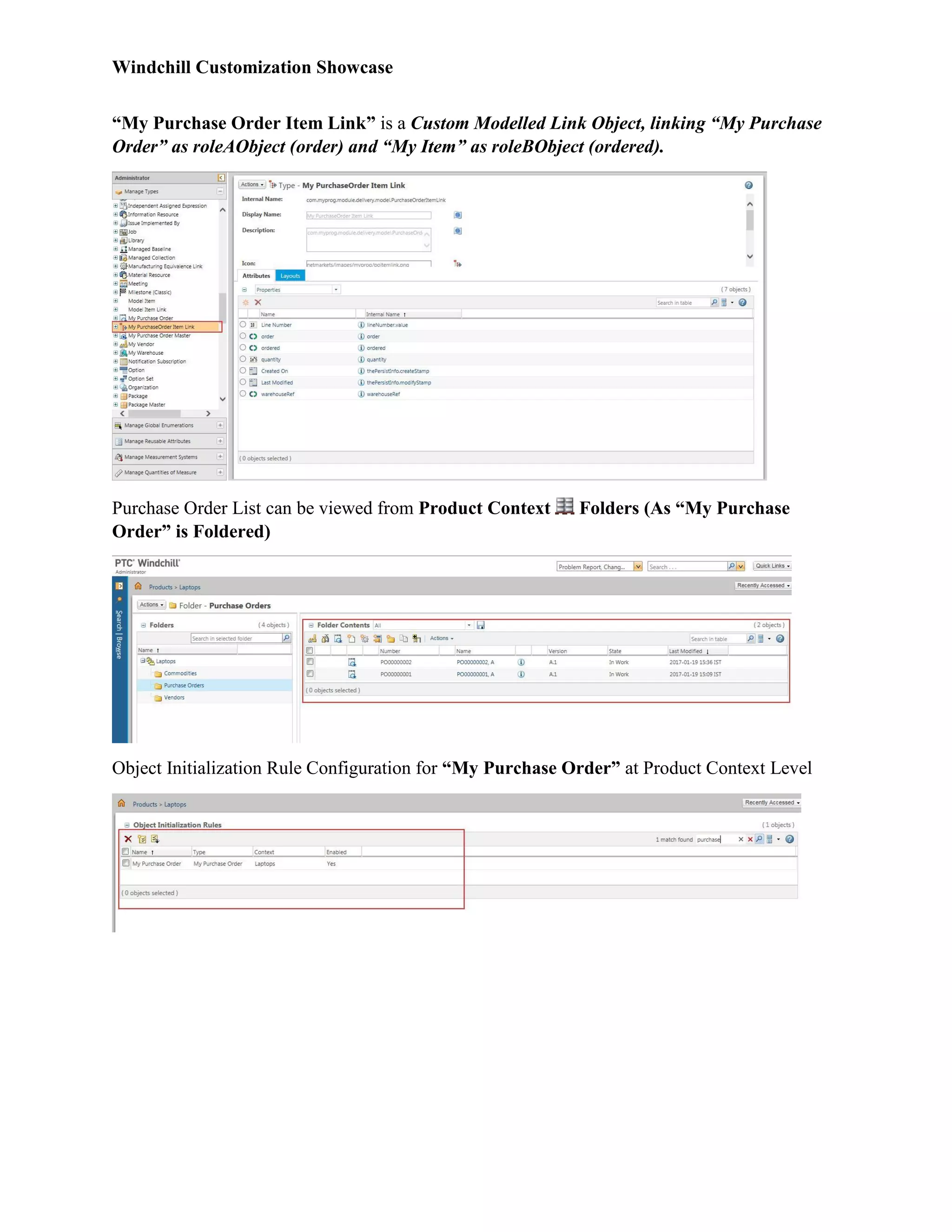 Custom Windchill Version and Link Object | PDF