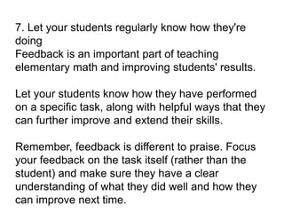 7 Effective Method for teaching Maths.ppt