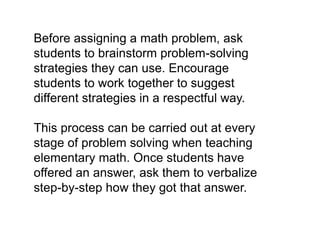 7 Effective Method for teaching Maths.ppt