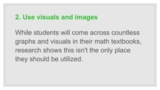 7 effective strategies for teaching elementary math | PPTX