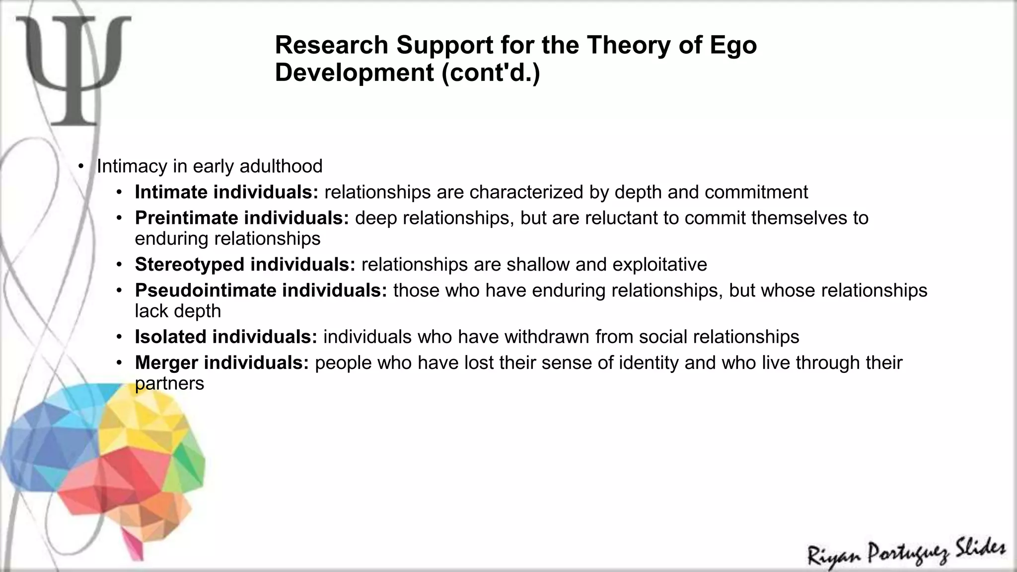 7 ego psychology | PPTX