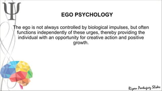 7 ego psychology | PPTX