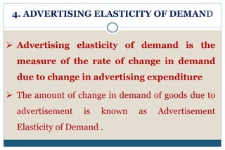 7 elasticity of demand | PPTX