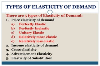 7 elasticity of demand | PPTX