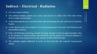 Electronic Measurement - Level Measurement | PPT